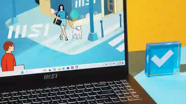 MSI Modern 15 (2023) Review: midrange laptop, middling performance ...