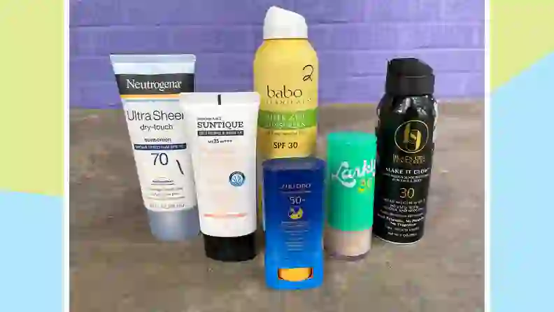 No sticky, oily skin with these sunscreens for sensory issues - Reviewed