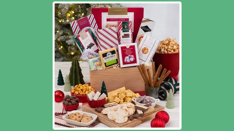Treat them to our favorite holiday gift baskets from Gourmet Gift ...